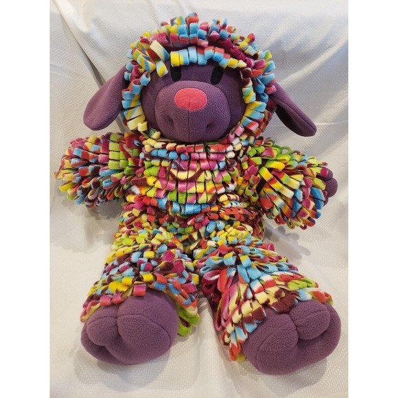 Unbranded | Toys | Spaghetti Loop Fleece Plush Sheep Htf Rare Artisan ...